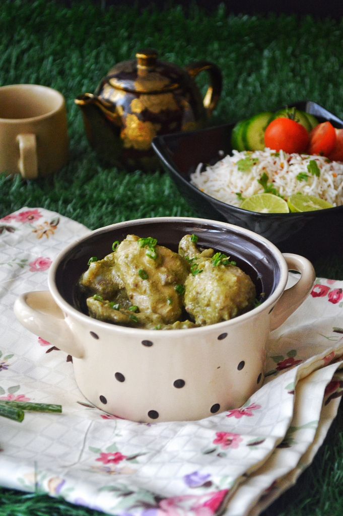 Hariyali Chicken/ Green Herbed Chicken - Savory&SweetFood