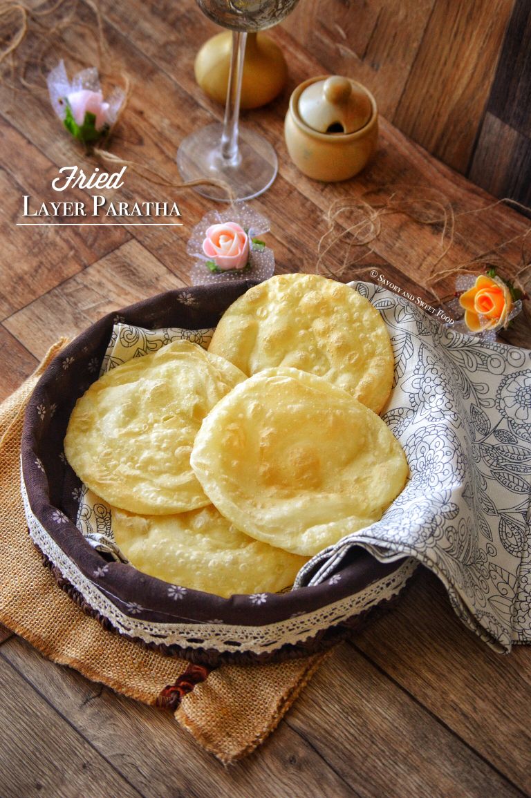 Fried Layer Paratha (Bangladeshi Paratha) - Savory&SweetFood