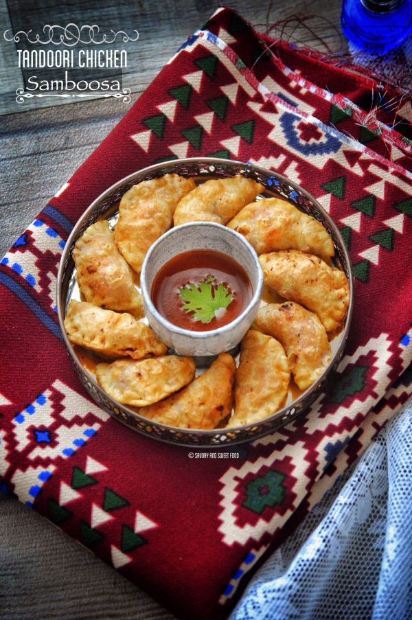 Tandoori Chicken Samboosa - Savory&SweetFood