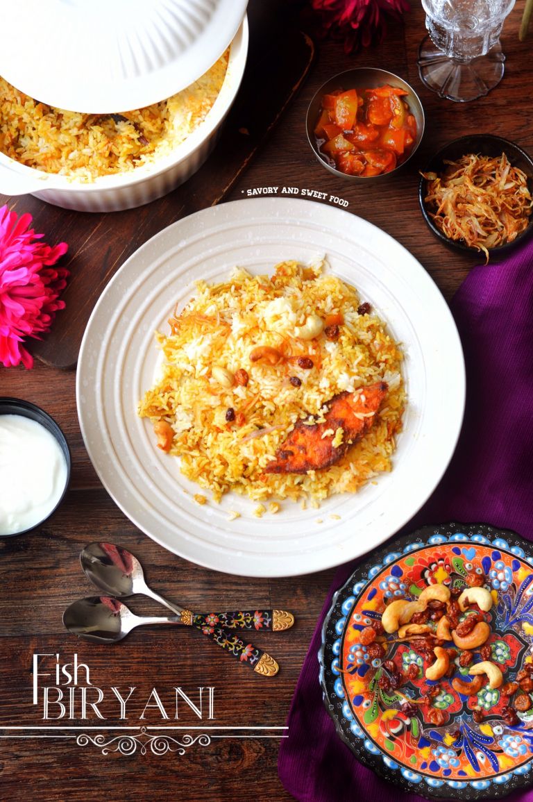 FISH BIRYANI - Savory&SweetFood