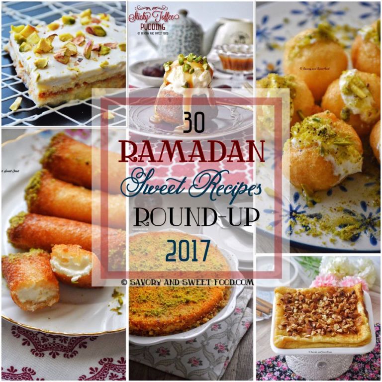 30 Ramadan Recipes Round-Up {Sweet} - Savory&SweetFood