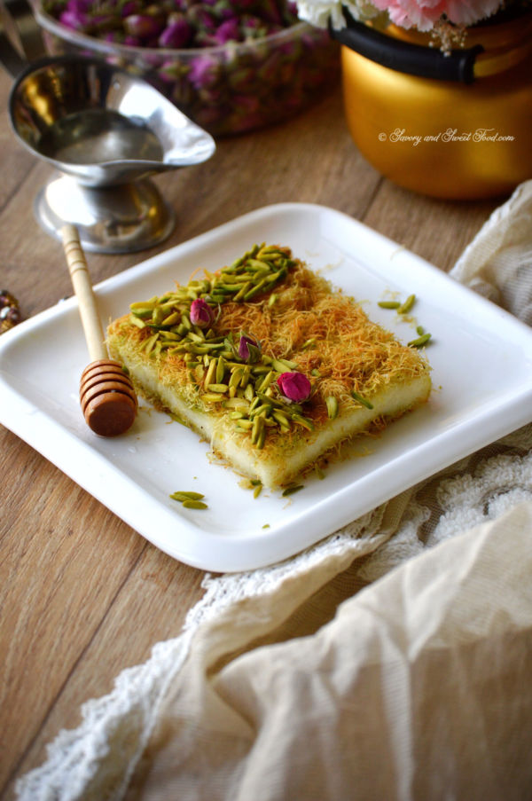 Cheese Kunafa/ Kanafe/ Kanafah - Savory&SweetFood