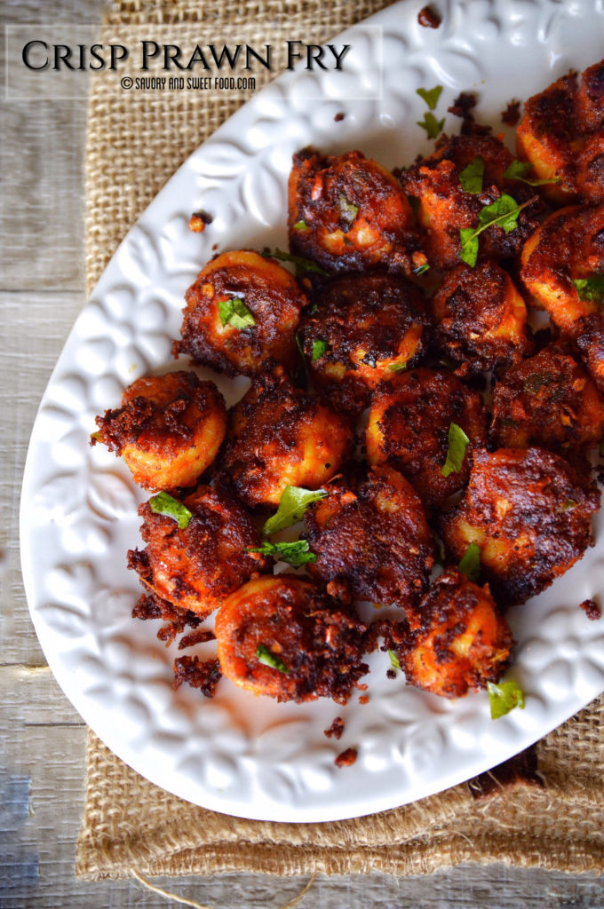 Crisp Prawn Fry - Savory&SweetFood