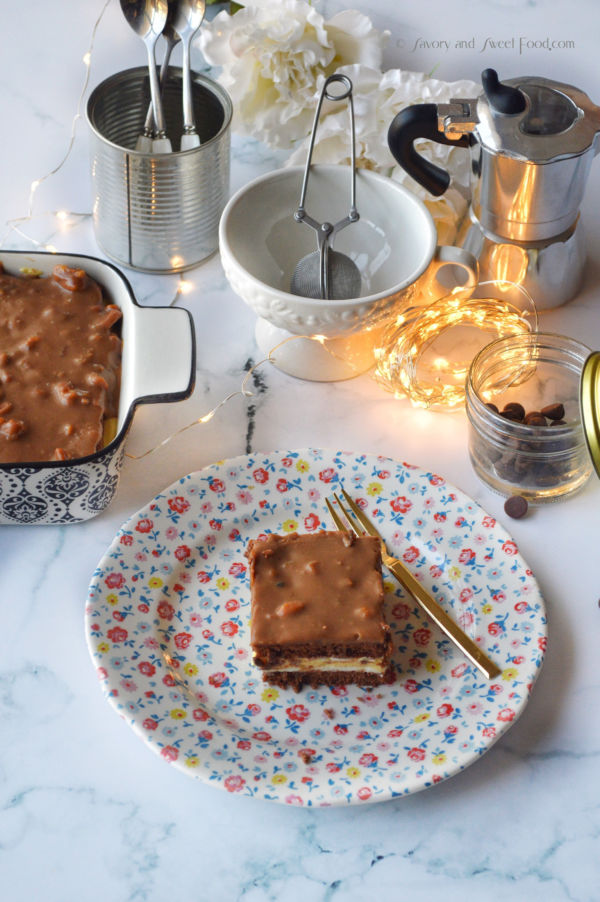 Snickers Pudding - Savory&SweetFood