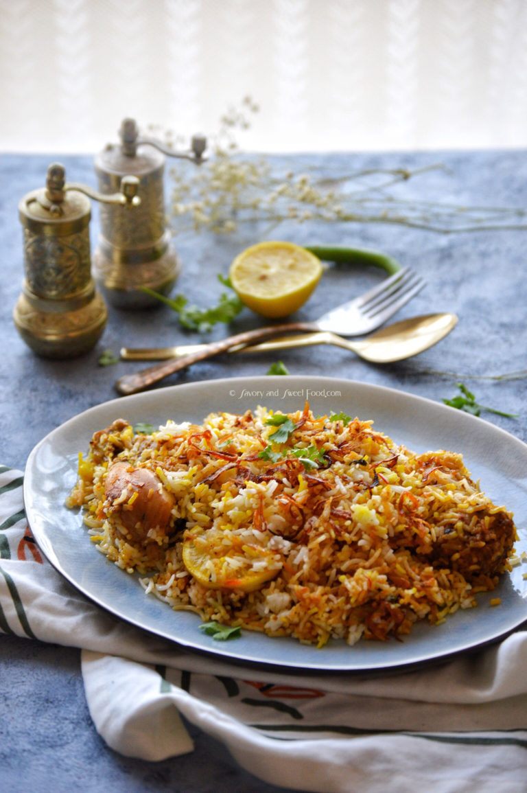 Bombay Chicken Biryani - Savory&SweetFood