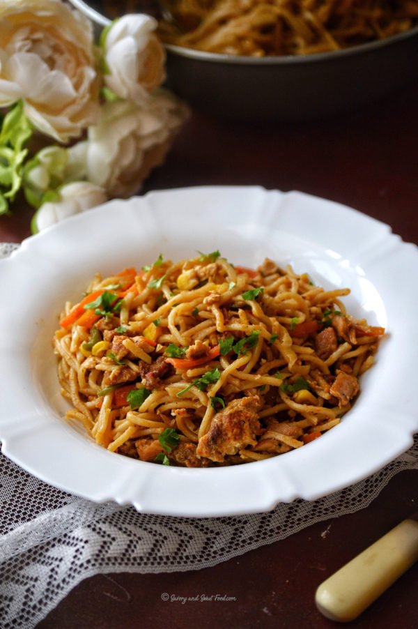 Stir Fried Chinese Noodles - Savory&SweetFood