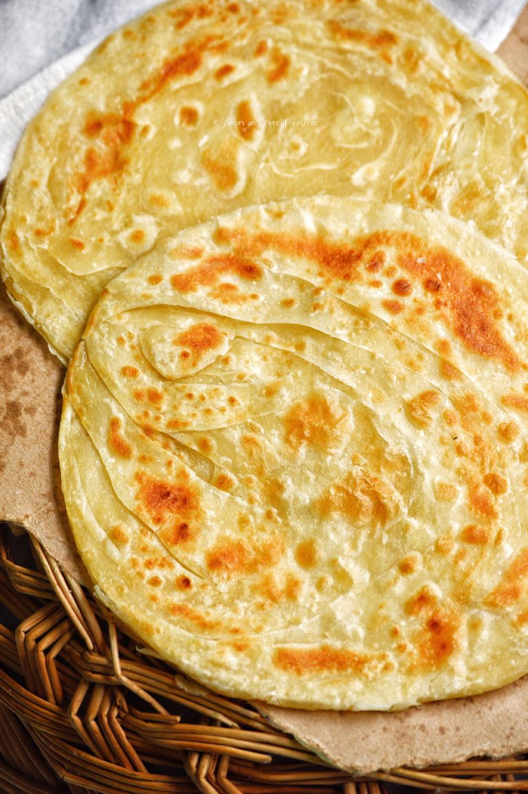 Pakistani Lachha Paratha - Savory&SweetFood