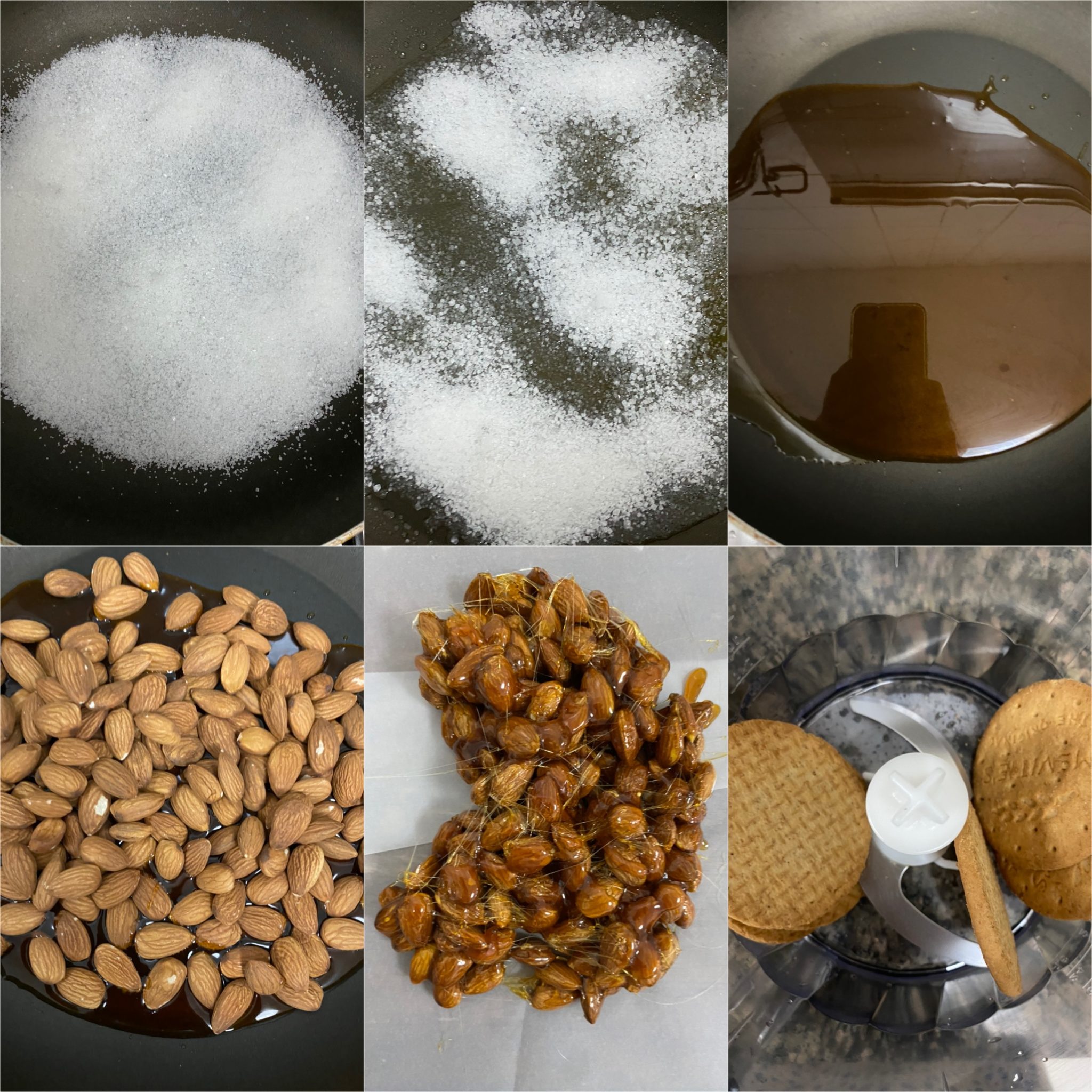 Caramelised Nuts Pudding Pie - Savory&SweetFood