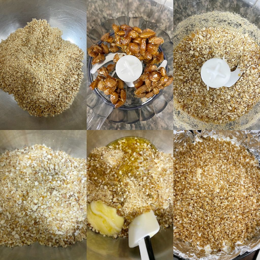 Caramelised Nuts Pudding Pie - Savory&SweetFood