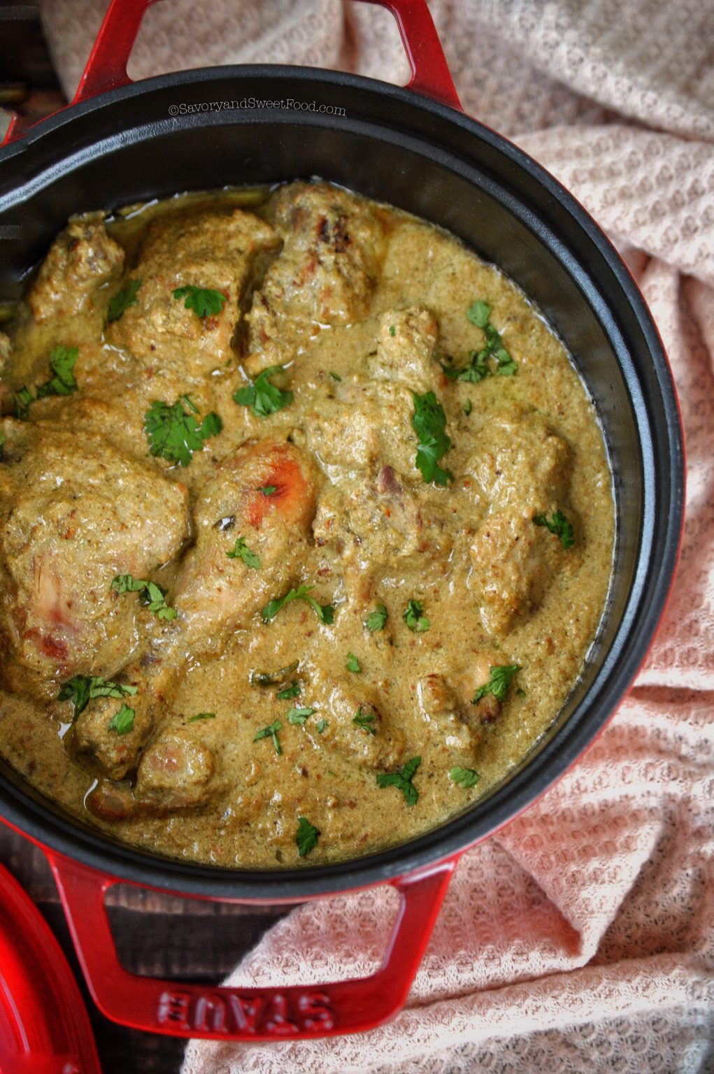 Afghani Chicken Curry - Savory&SweetFood