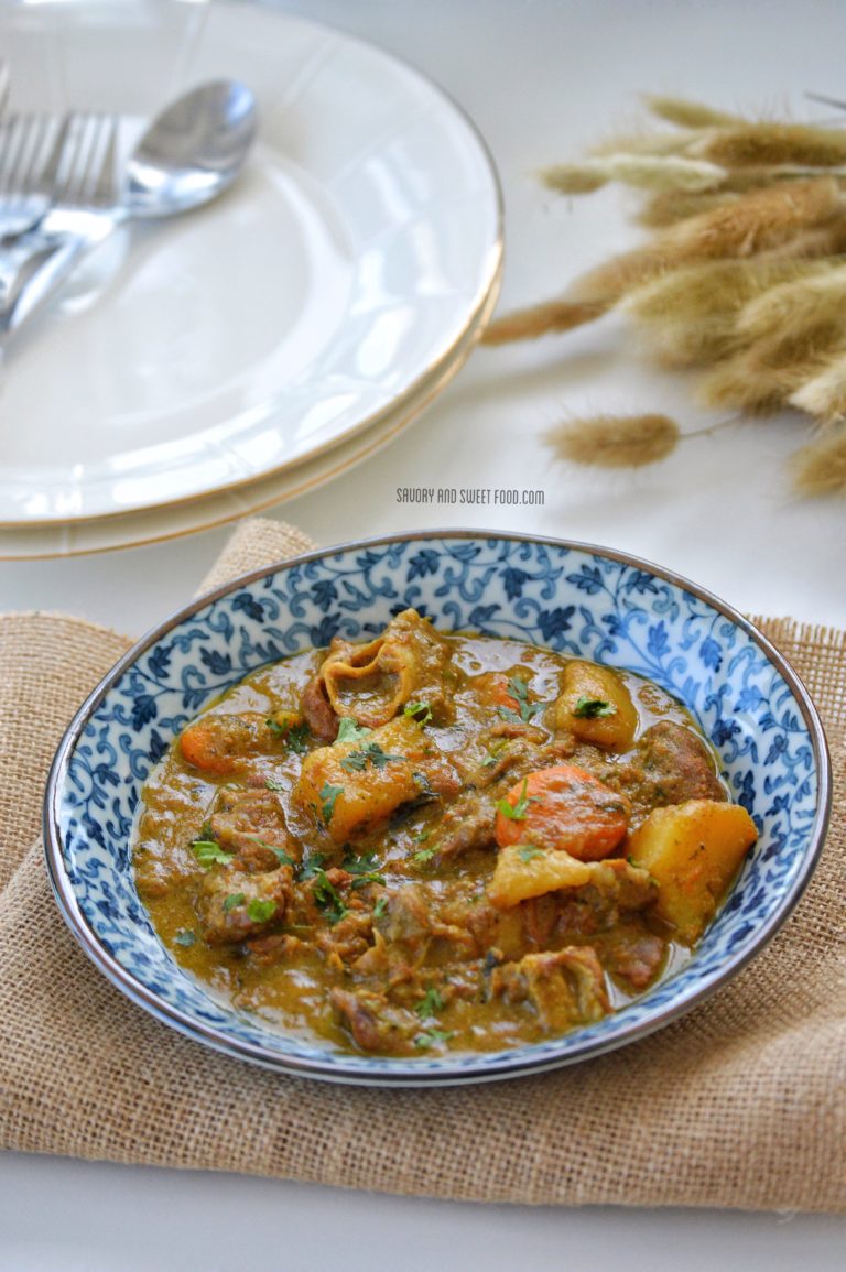Instant Pot Mutton/Lamb Stew - Savory&SweetFood