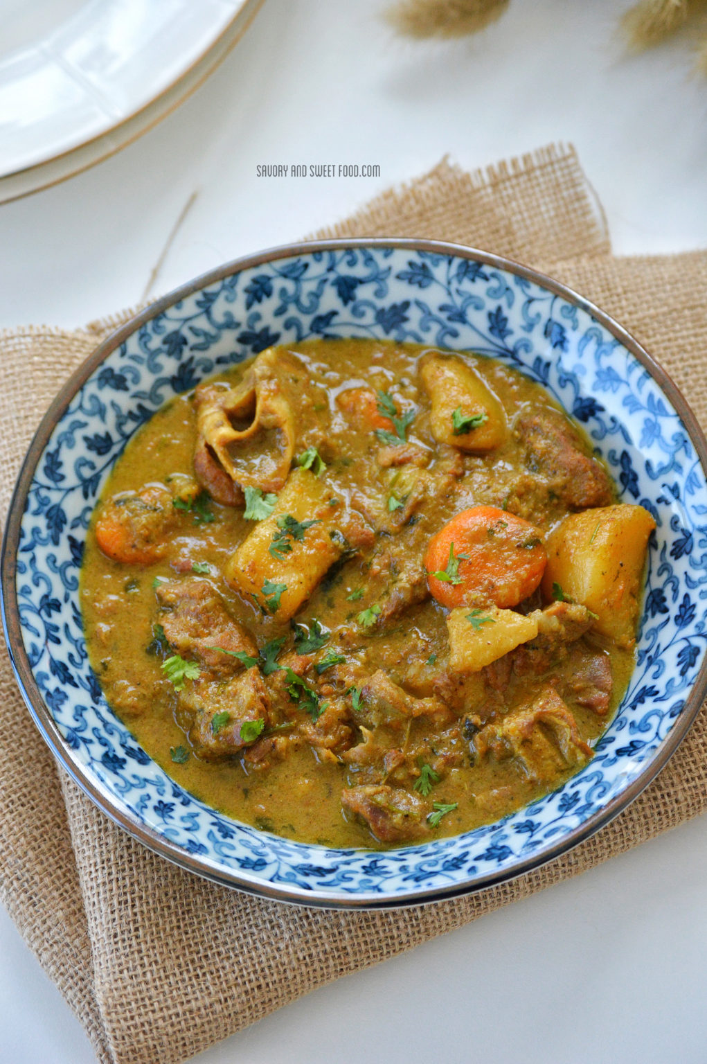 Instant Pot Mutton/Lamb Stew - Savory&SweetFood