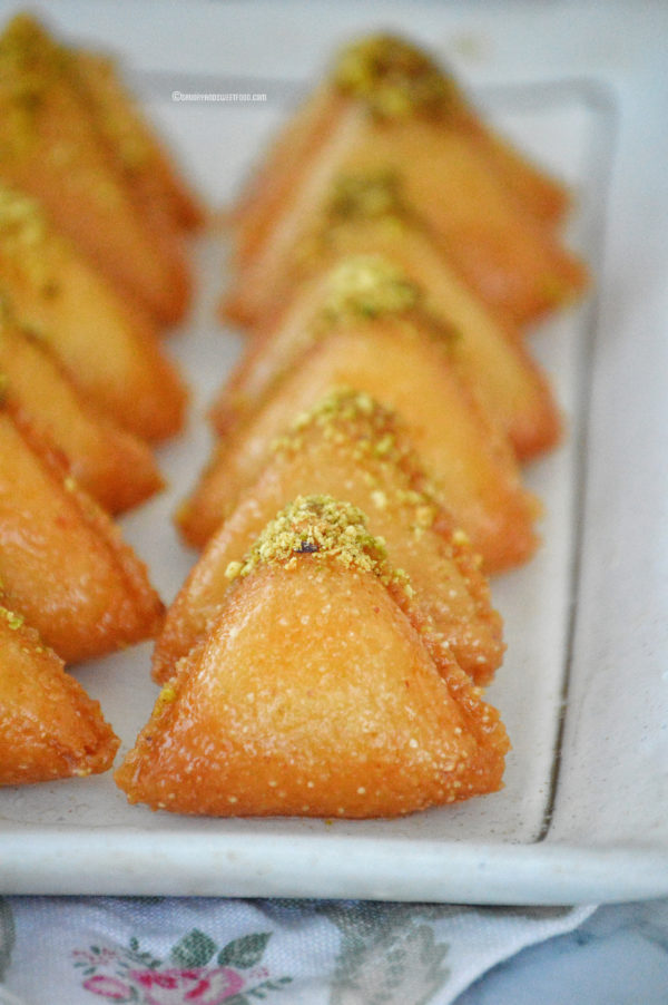 Sweet Kataif/Qatayef Samosas - Savory&SweetFood