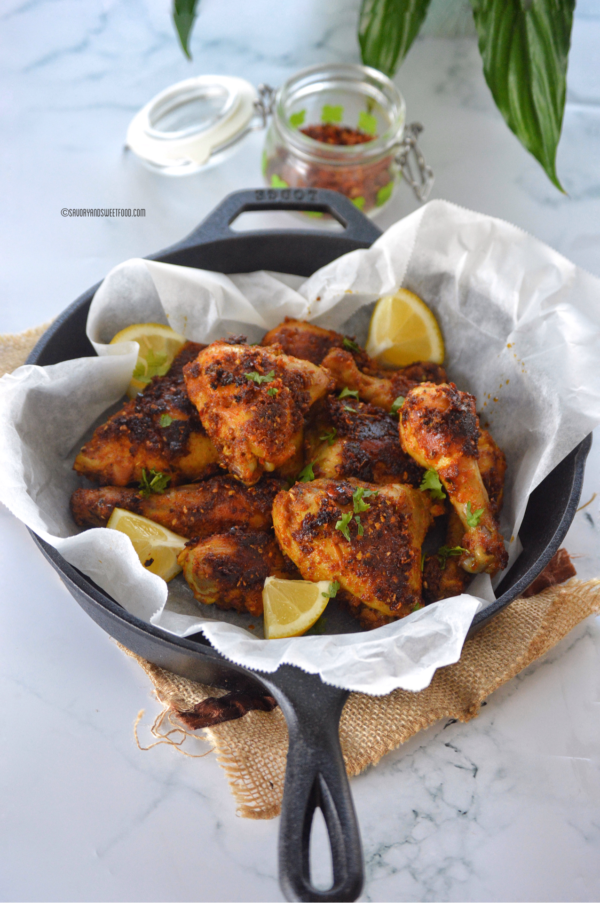 Peri Peri Grilled Chicken (Indian flavored) - Savory&SweetFood