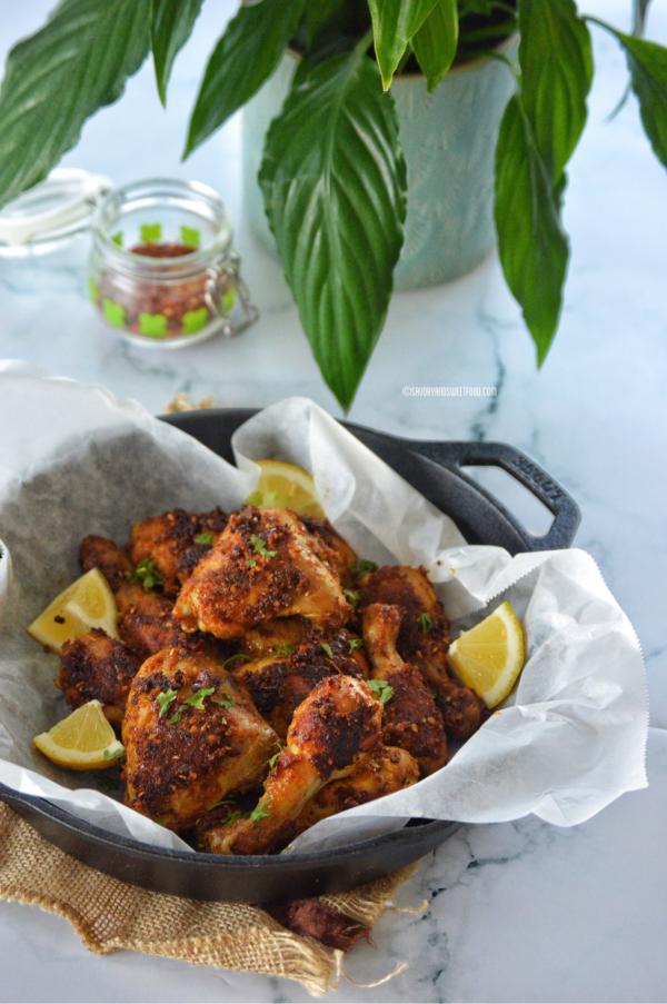 Peri Peri Grilled Chicken (Indian flavored) - Savory&SweetFood