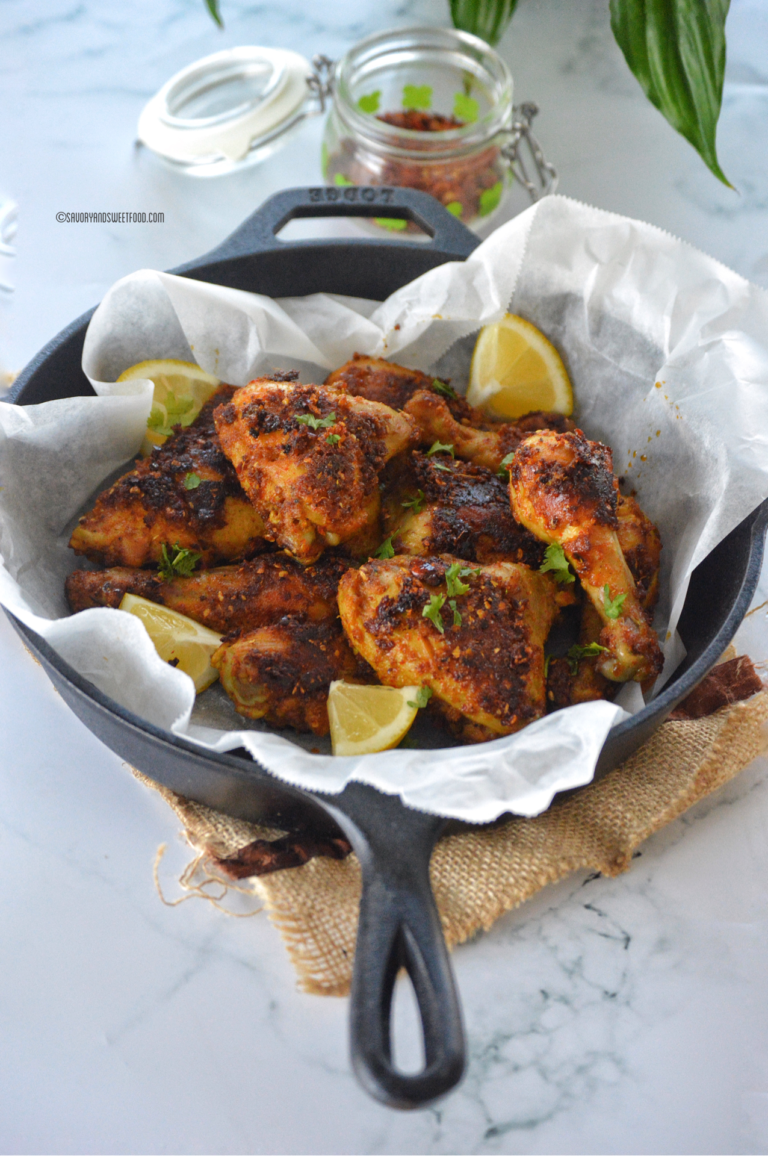Peri Peri Grilled Chicken (Indian flavored) - Savory&SweetFood