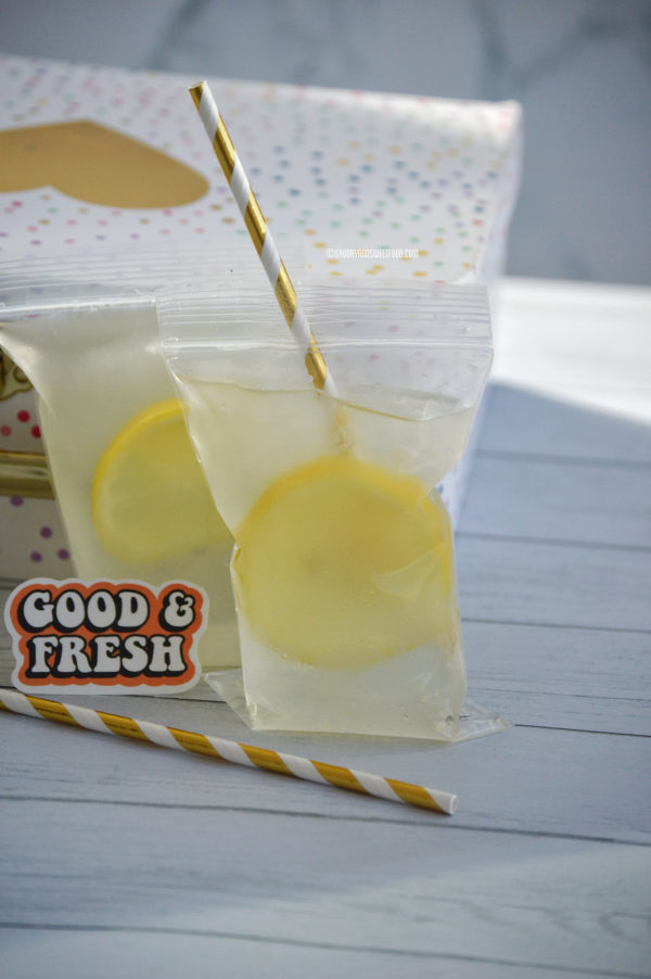 Ice cold Lemonade Pouches-Perfect for summer beach outings - Savory ...