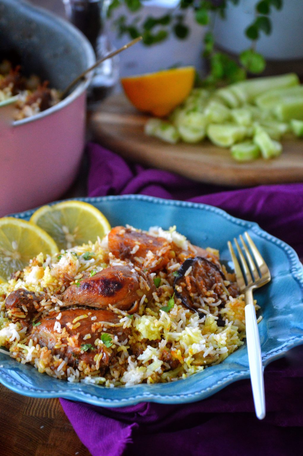 Chicken Maqlouba/Maqloubeh - Savory&SweetFood