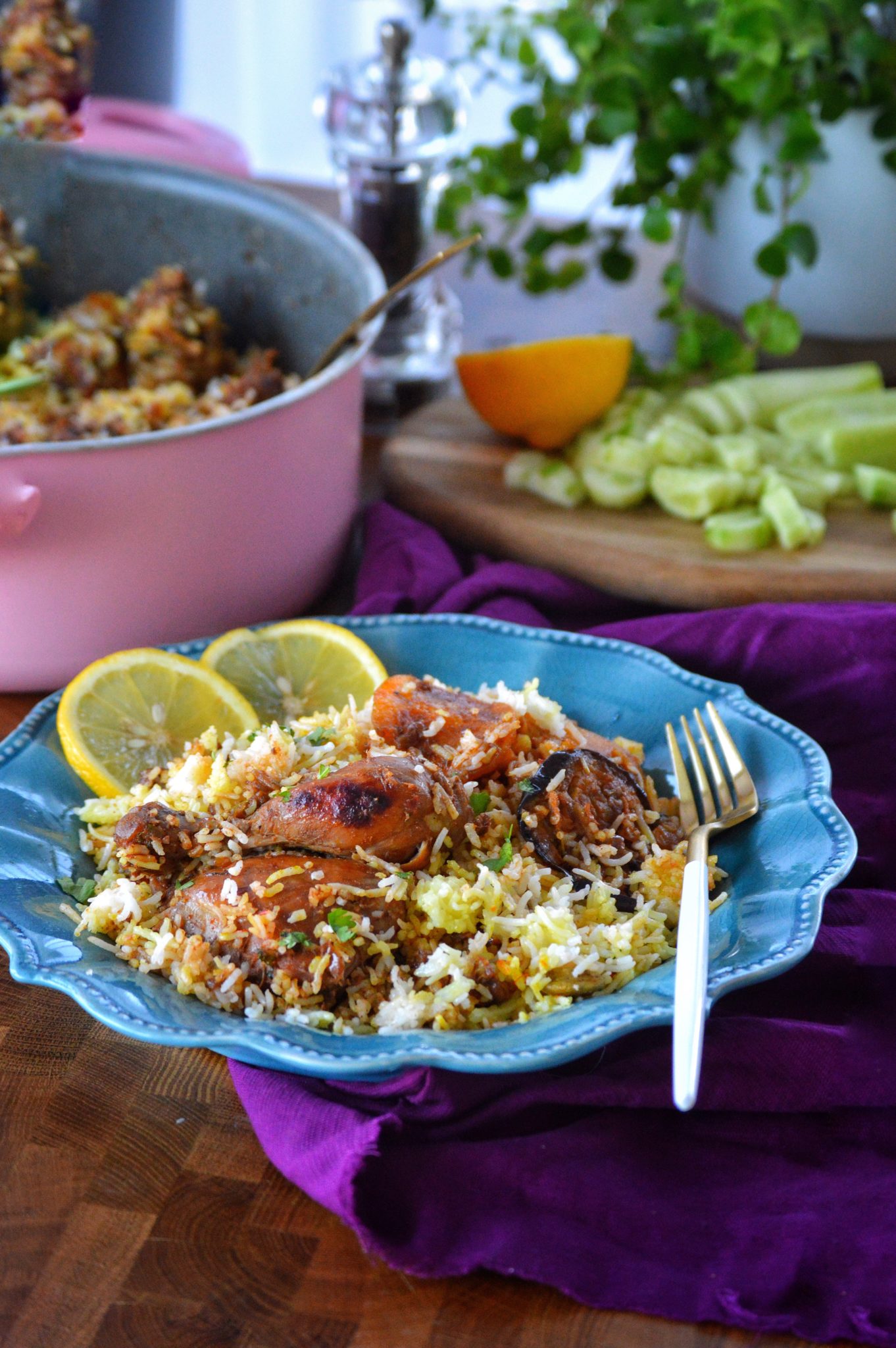 Chicken Maqlouba/Maqloubeh - Savory&SweetFood