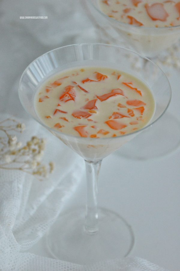 Floating Mango Dessert -4 Ingredient Mix and Serve Dessert - Savory ...