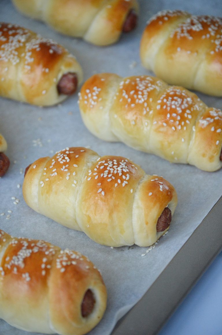 Hotdog Bread Rolls - Savory&SweetFood