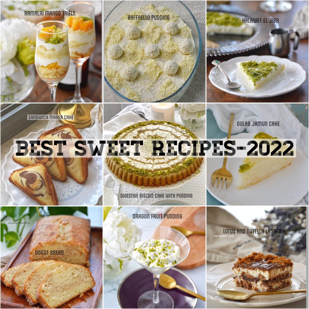 Best Sweet Recipe from 2022 - Savory&SweetFood