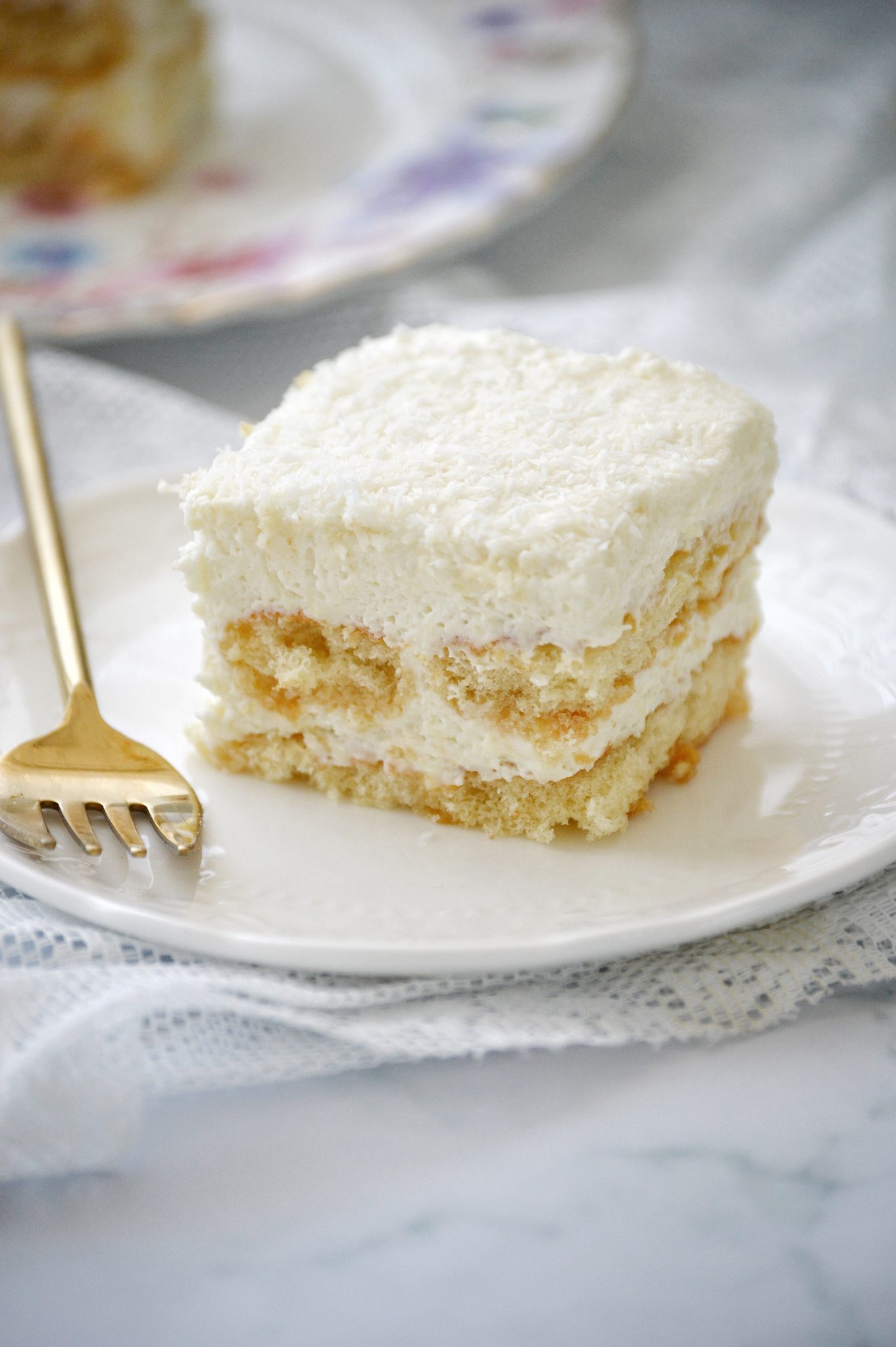 White Chocolate Tiramisu | Raffaello Cream Biscuit Layer Pudding ...