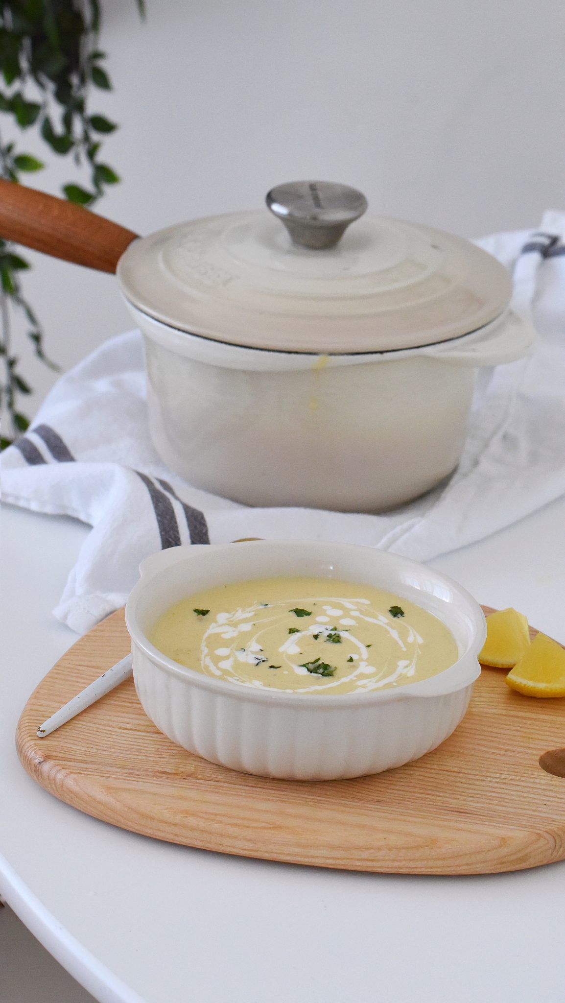 Freej Swaileh Style Cream Corn Soup - Savory&SweetFood