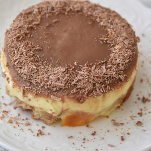 Chocolate Caramel Pudding - Savory&SweetFood